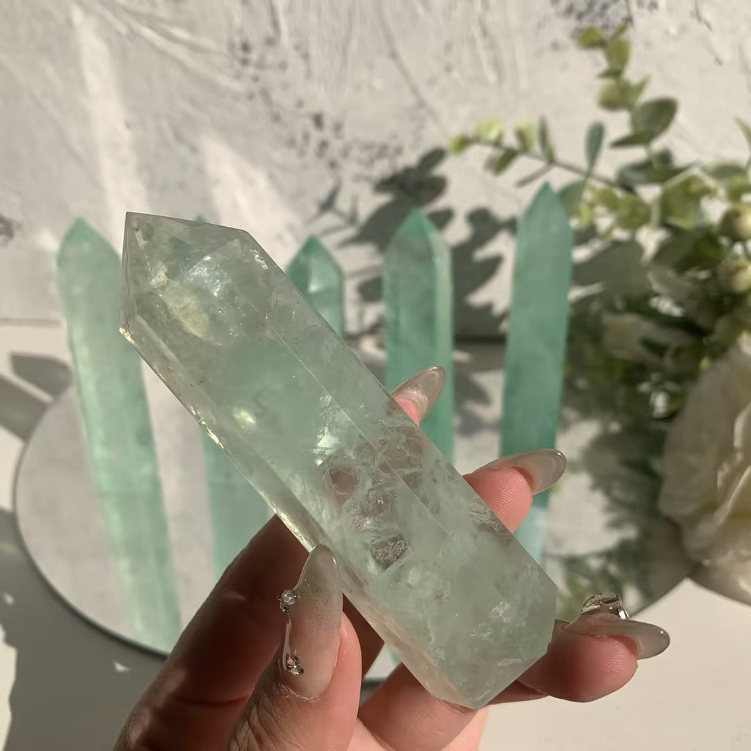 Baja Blast Fluorite Small Tower – Simmon Crystal Wholesale