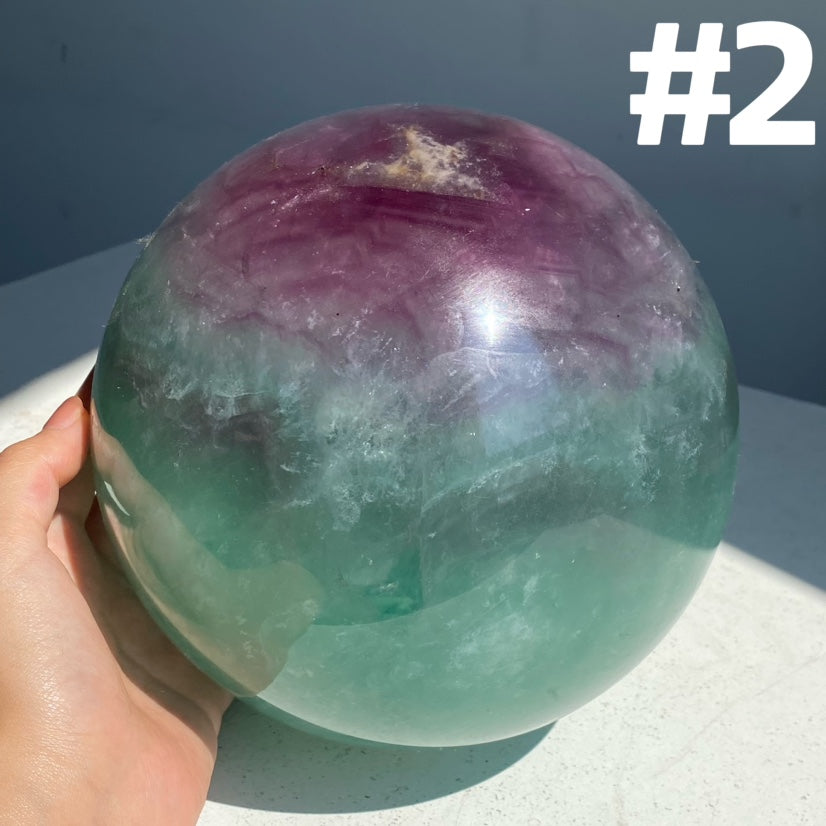Baja Fluorite Big Spheres – Simmon Crystal Wholesale