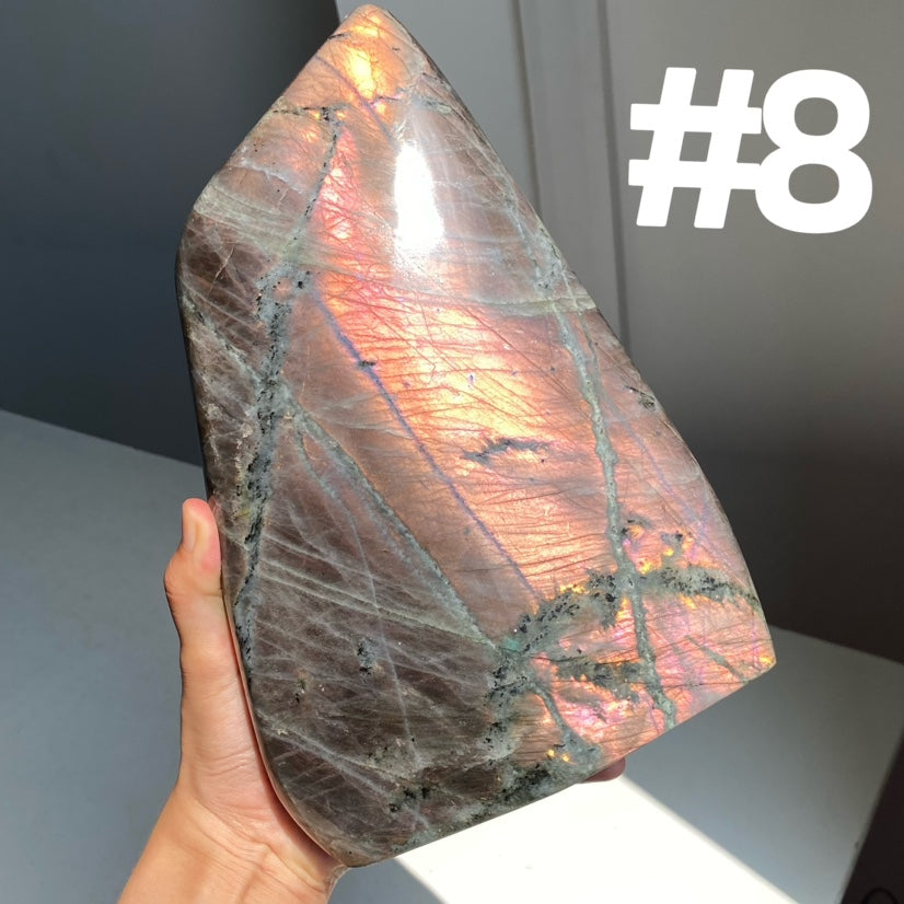 Purple Flash Labradorite Freeform – Simmon Crystal Wholesale