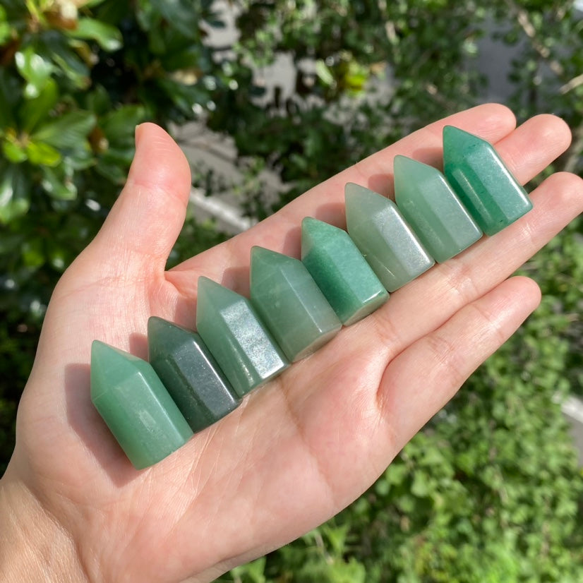 Green Aventurine Mini Tower – Simmon Crystal Wholesale