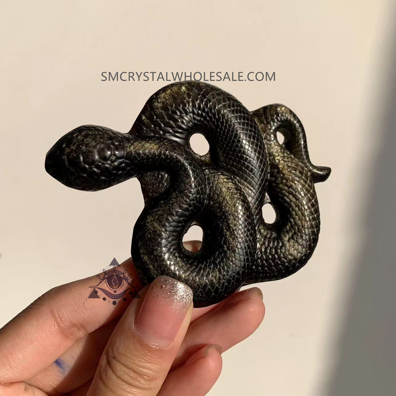 Obsidian Snake – Simmon Crystal Wholesale